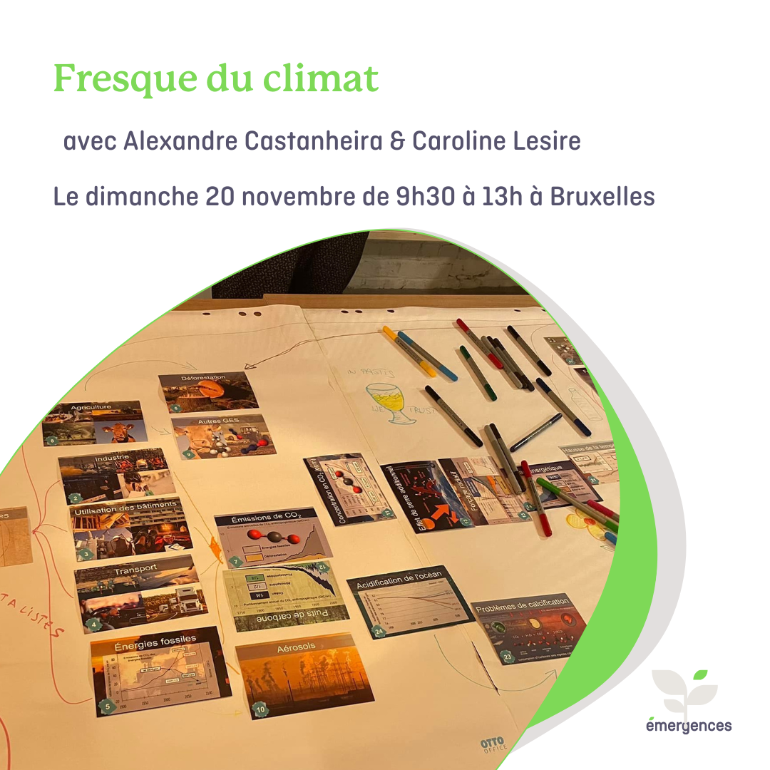 Emergences - Atelier - Fresque du Climat